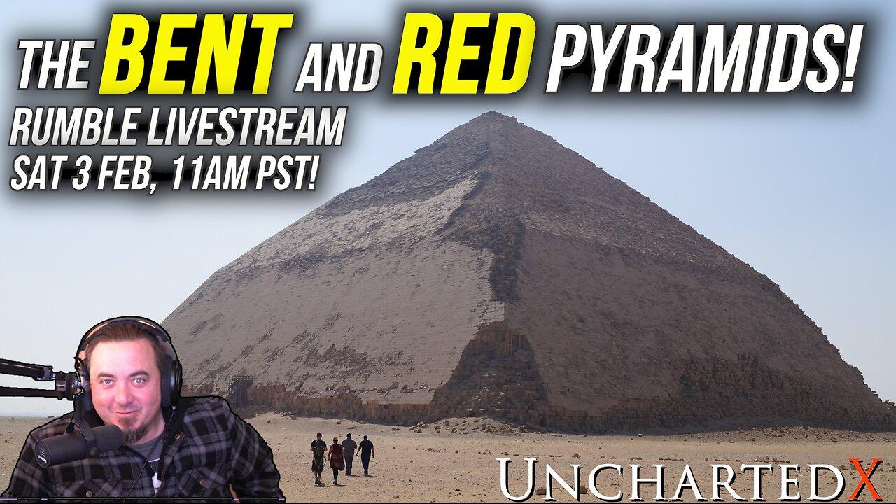 Going inside the Bent and Red Pyramids of Egypt! - One News Page VIDEO