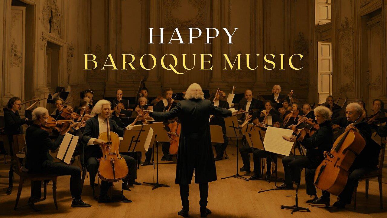 Happy Baroque Music | BACH, VIVALDI, TELEMANN - One News Page VIDEO