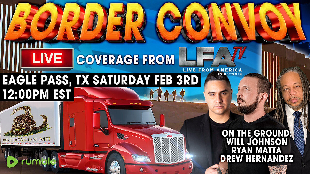 TAKE OUR BORDER BACK LIVE | LFA TV 2.3.24 12pm - One News Page VIDEO