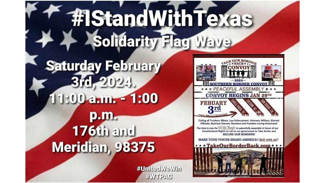 Take Our Border Back Convoy #IStandwithTexas - One News Page VIDEO