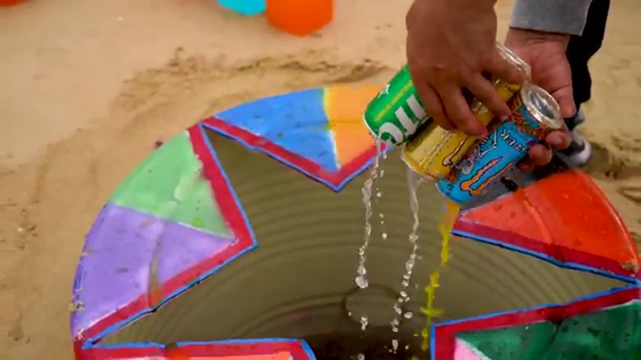 Giant Toothpaste Eruption From Star Pit, Big - One News Page VIDEO