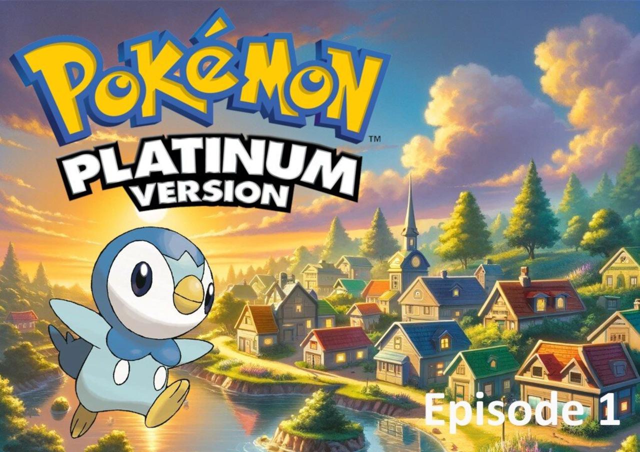 Pokemon Platinum Walkthrough - Ep. 1 - One News Page VIDEO
