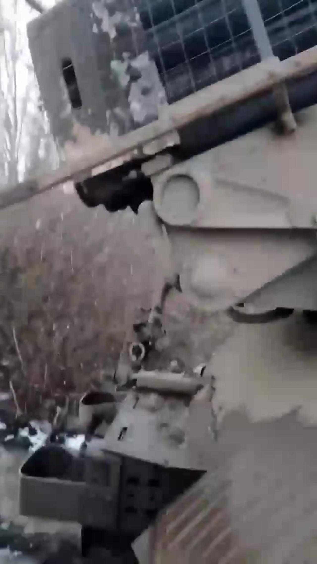 Russian Soldier Films His Grad Launcher Hit by - One News Page VIDEO