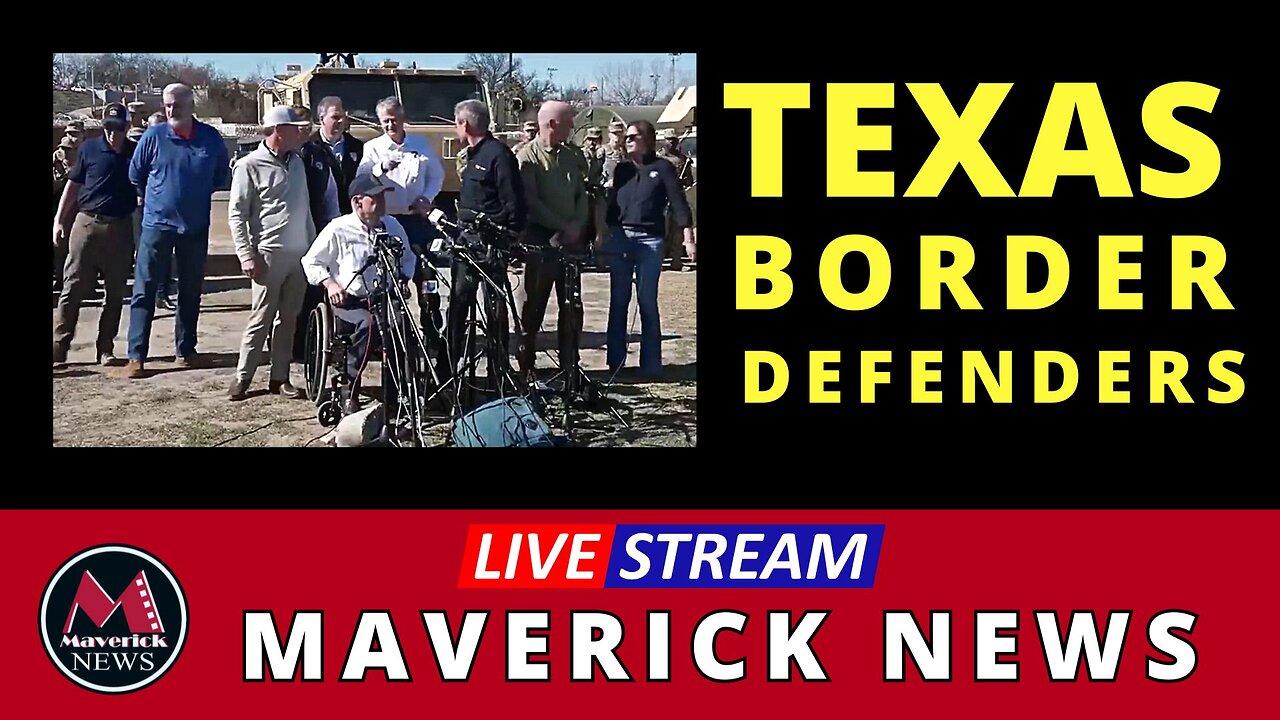 Governors Visit Texas Border Eagle Pass ( Live - One News Page VIDEO