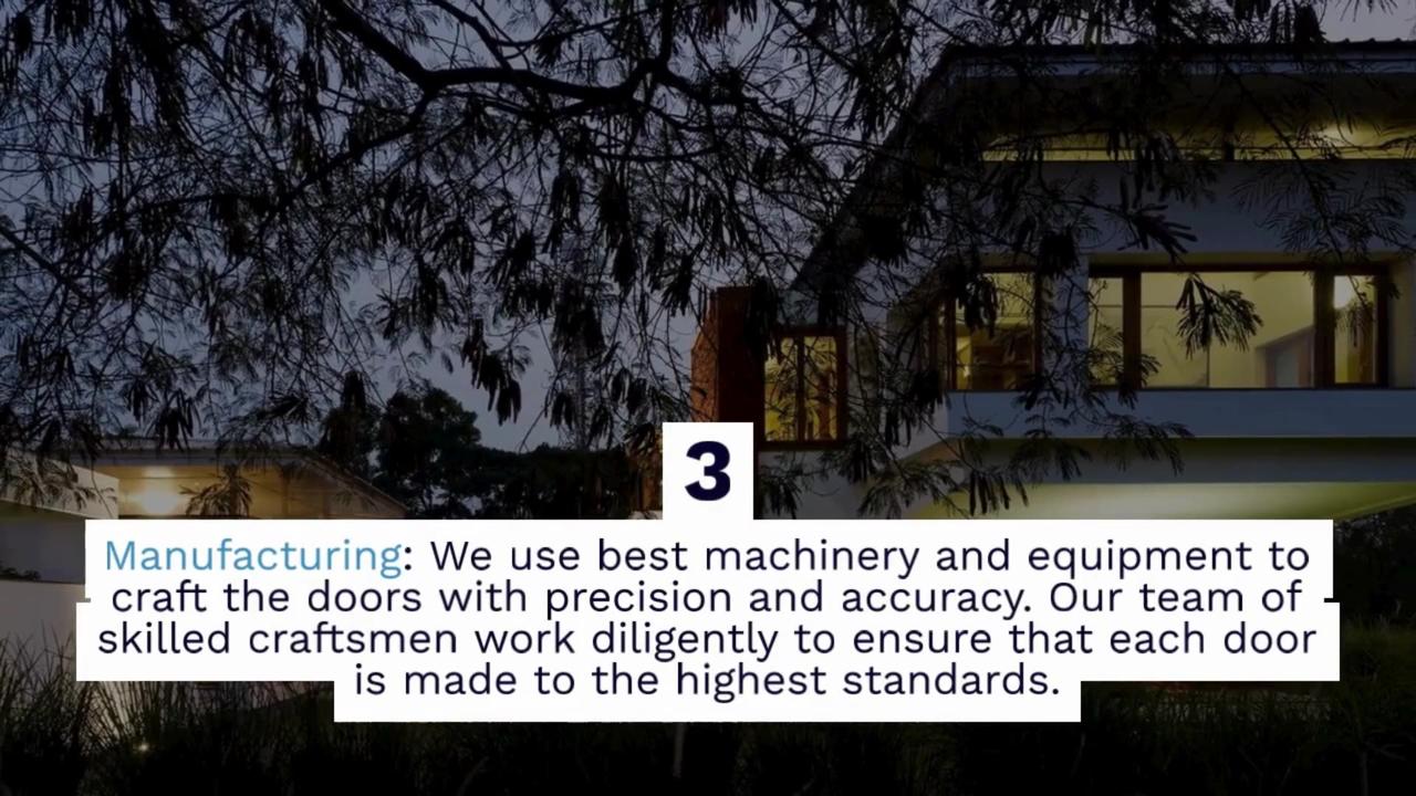 Crafting Wooden Doors for Homes Process and - One News Page VIDEO