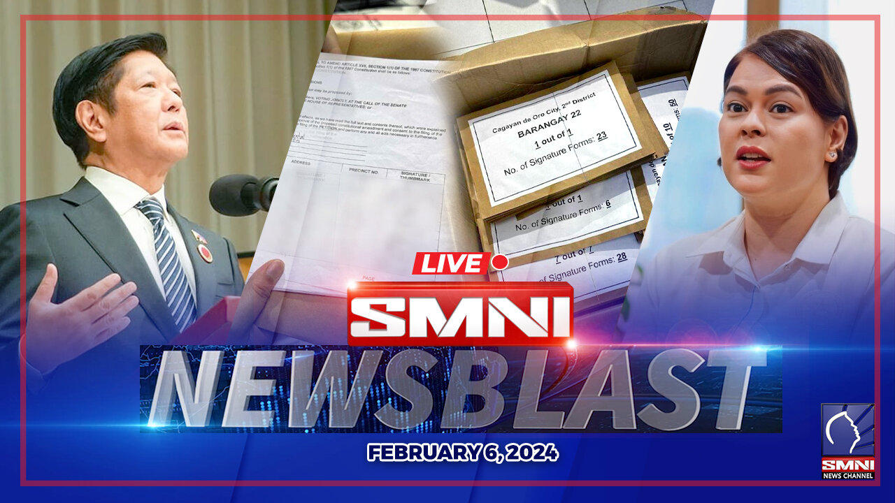 LIVE: SMNI NewsBlast | February 6, 2024 - One News Page VIDEO