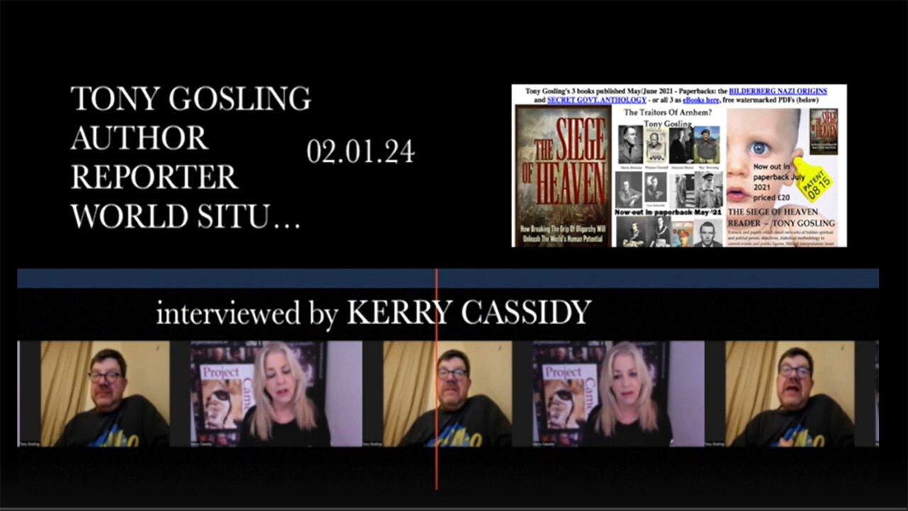 TONY GOSLING: UK REPORTER ON BILDERBERG: WORLD - One News Page VIDEO