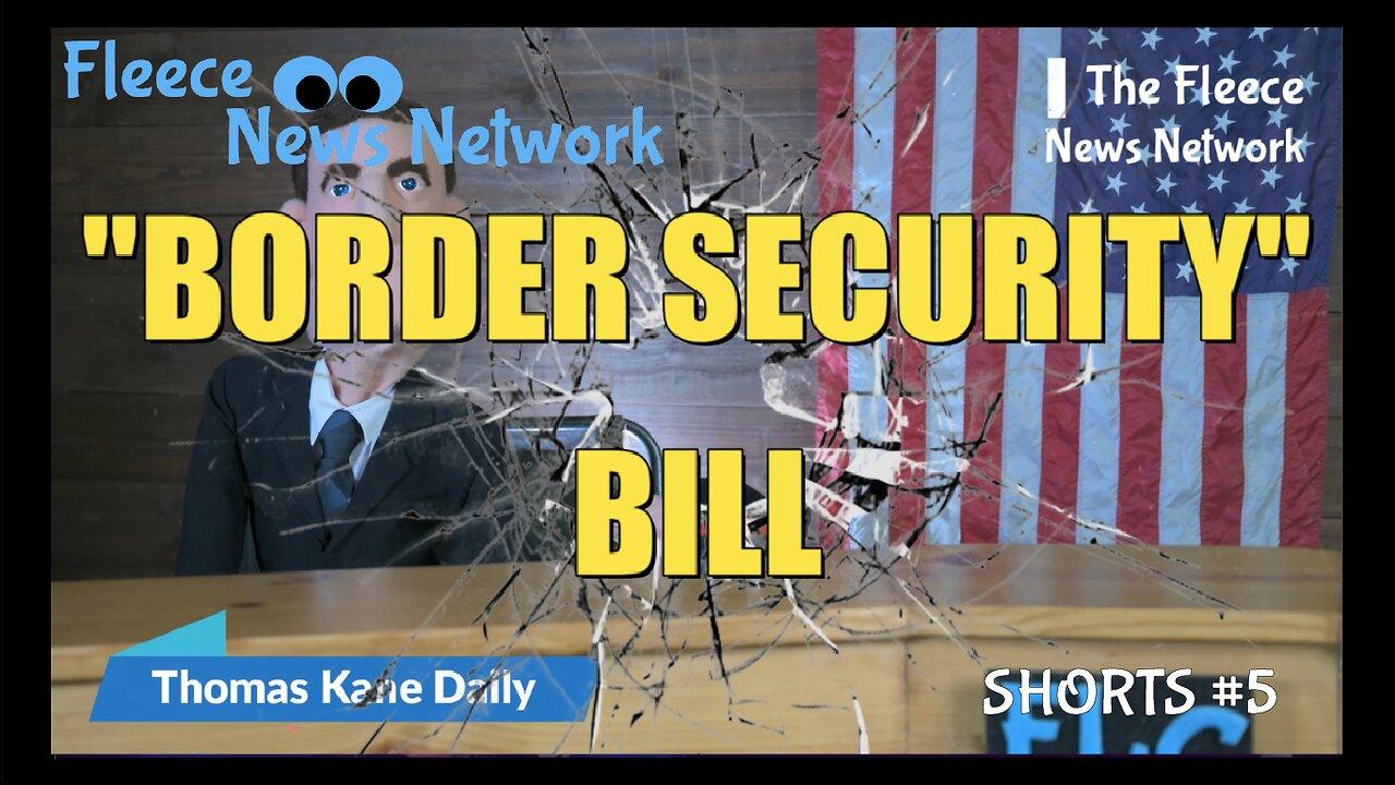 The "Border Security" Bill and Other - One News Page VIDEO