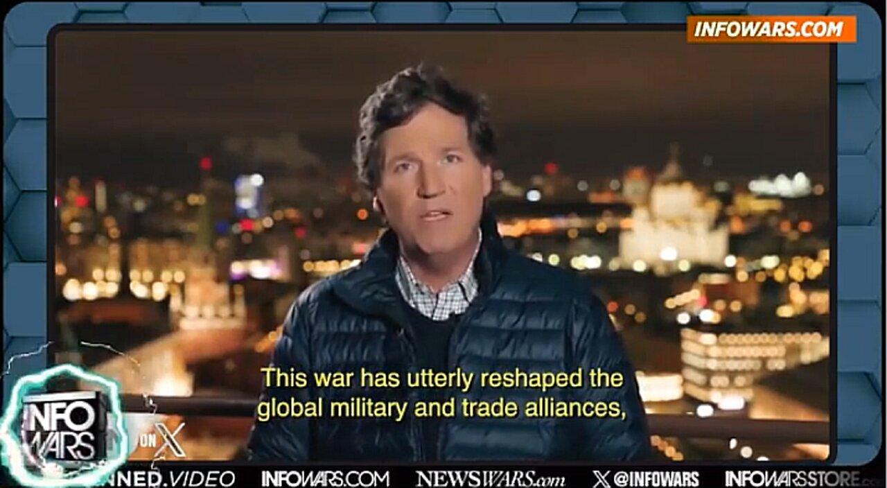 Tucker Carlson Sends Alex Jones Message From - One News Page VIDEO