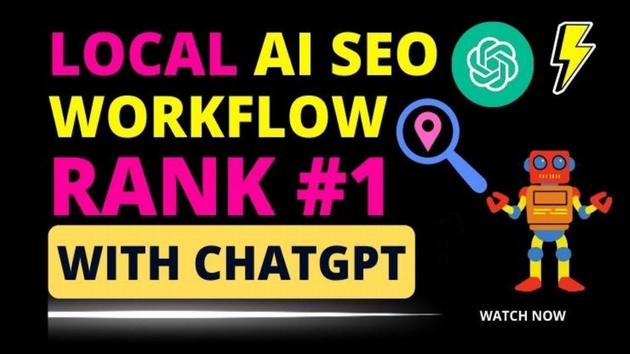 Local AI SEO: Rank #1 Locally with My ChatGPT - One News Page VIDEO