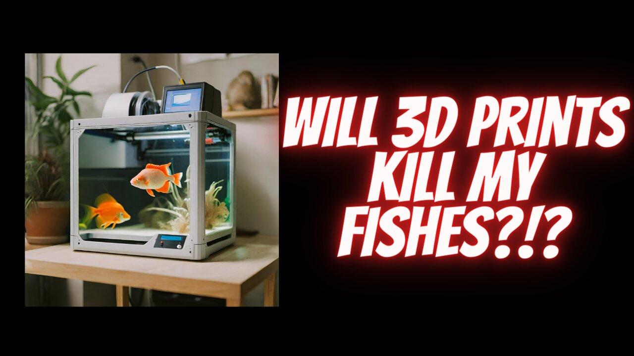 Is 3d printing safe for aquariums! Is PLA - One News Page VIDEO