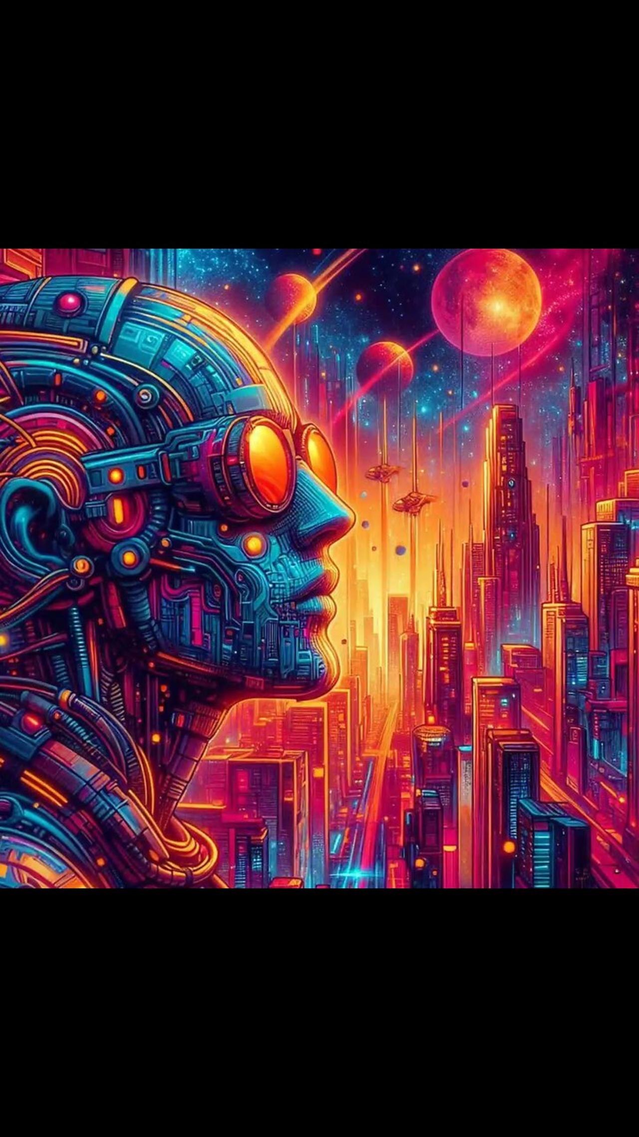 far out cool digital art video by KxMx Lane - One News Page VIDEO