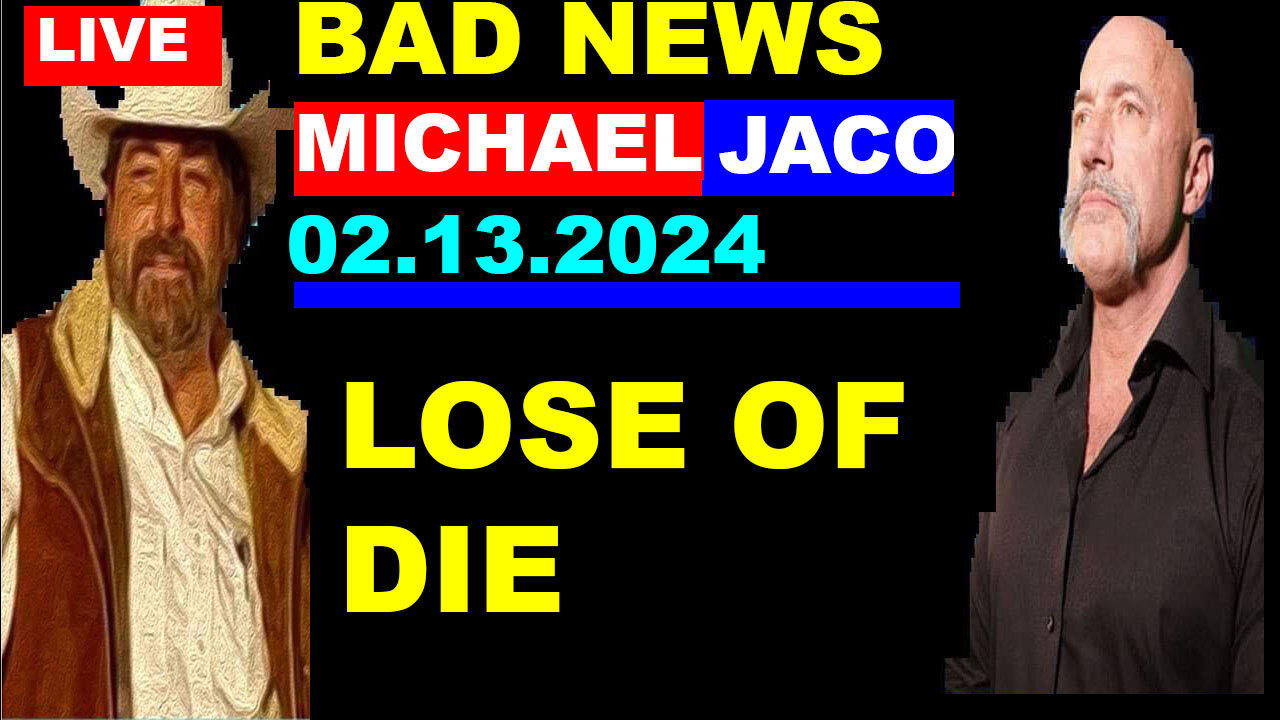MICHAEL JACO HUGE INTEL 02.13: Over 1000 - One News Page VIDEO