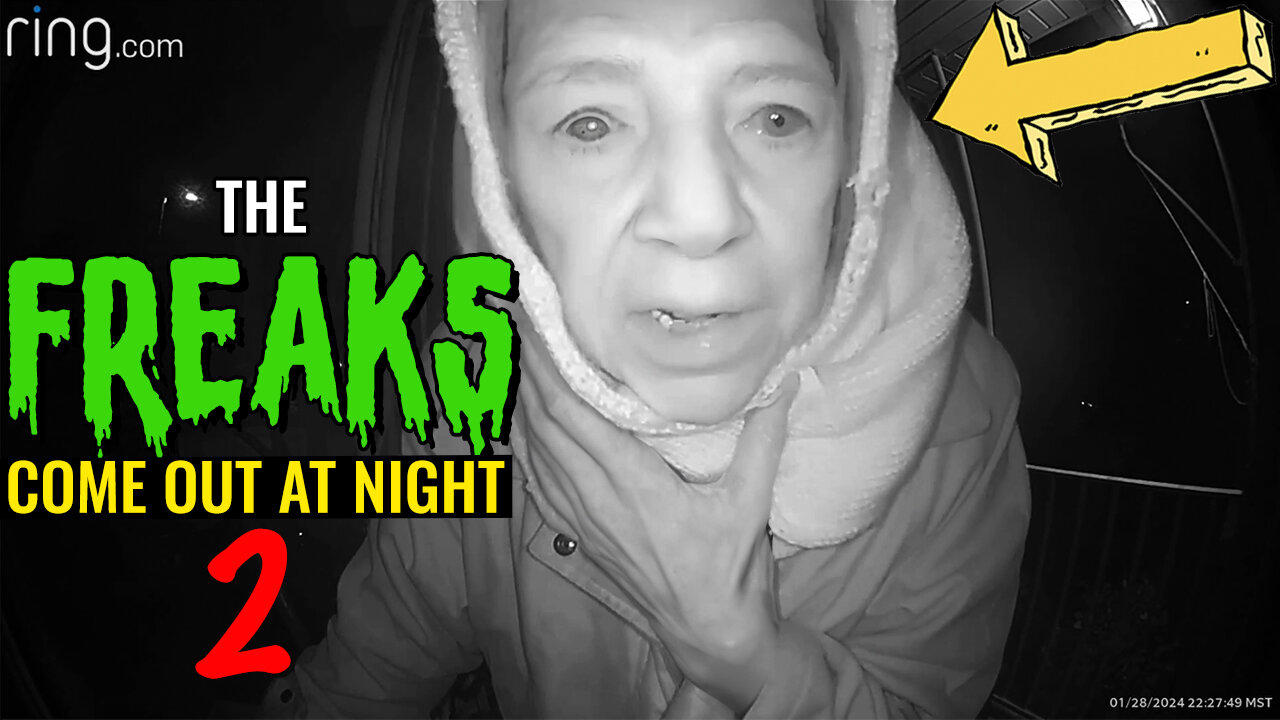 THE FREAKS COME OUT AT NIGHT (CAUGHT ON RING - One News Page VIDEO