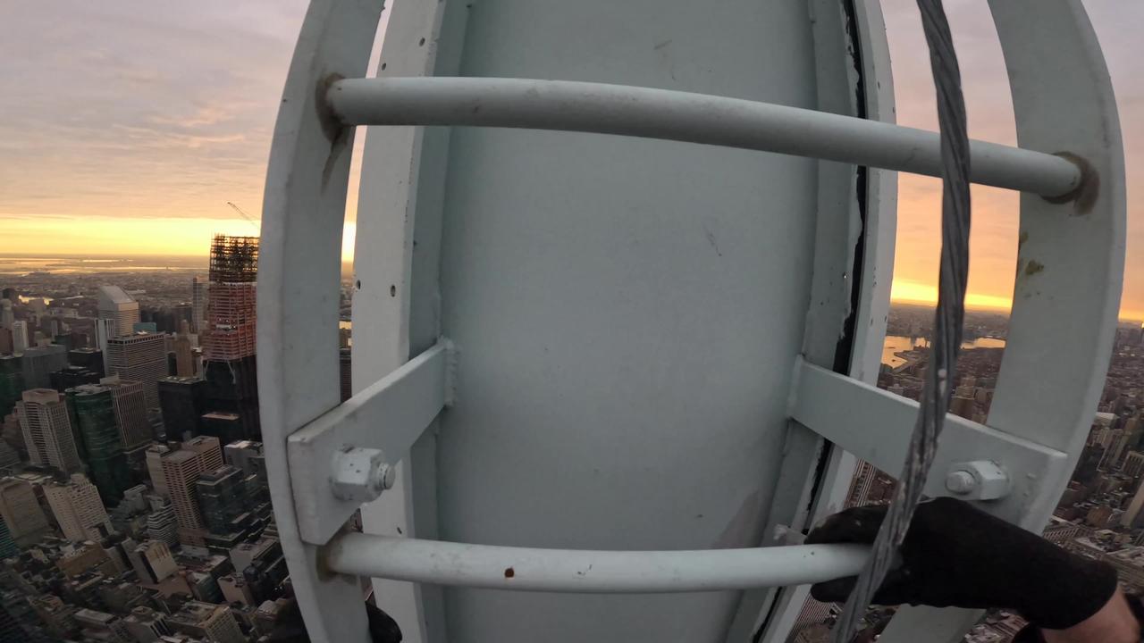 SPIRE CLIMB NYC + near death experience - One News Page VIDEO