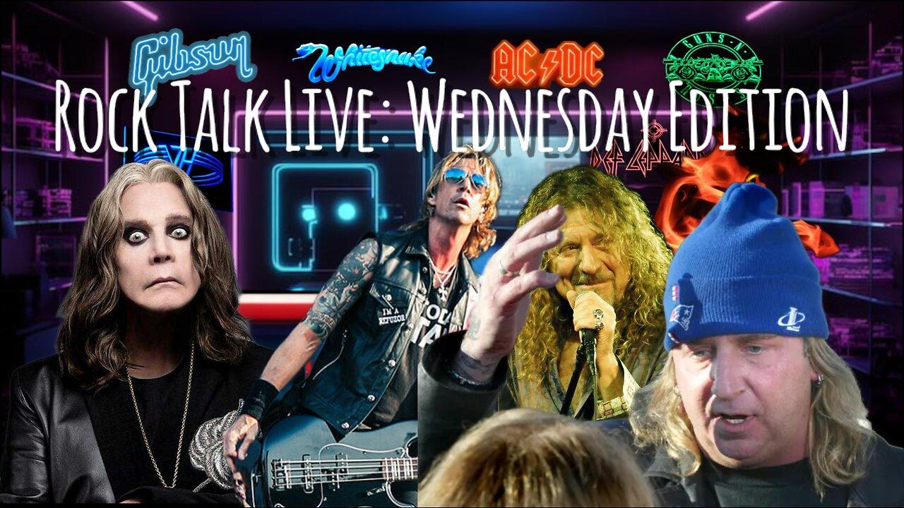 Rock Talk Live: Wednesday Edition - One News Page VIDEO