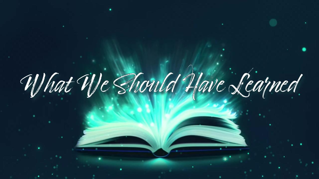 What We Should Have Learned - One News Page VIDEO