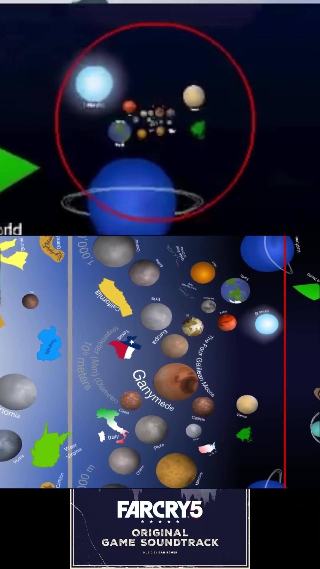 Zooming Outwards Scale of the Universe - From - One News Page VIDEO