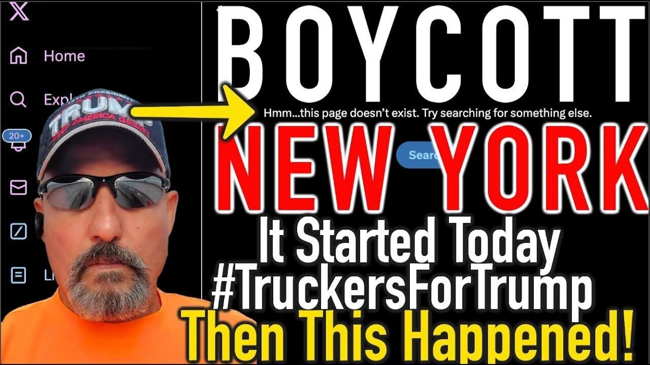It Started Today! #BOYCOTT New York by - One News Page VIDEO