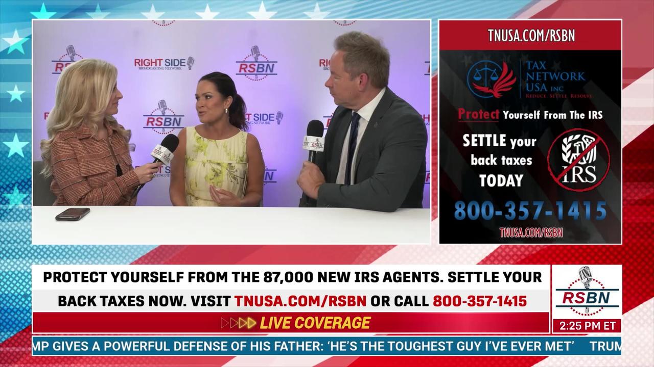 RSBN Interviews Olivia Barnard at CPAC 2024 - - One News Page VIDEO