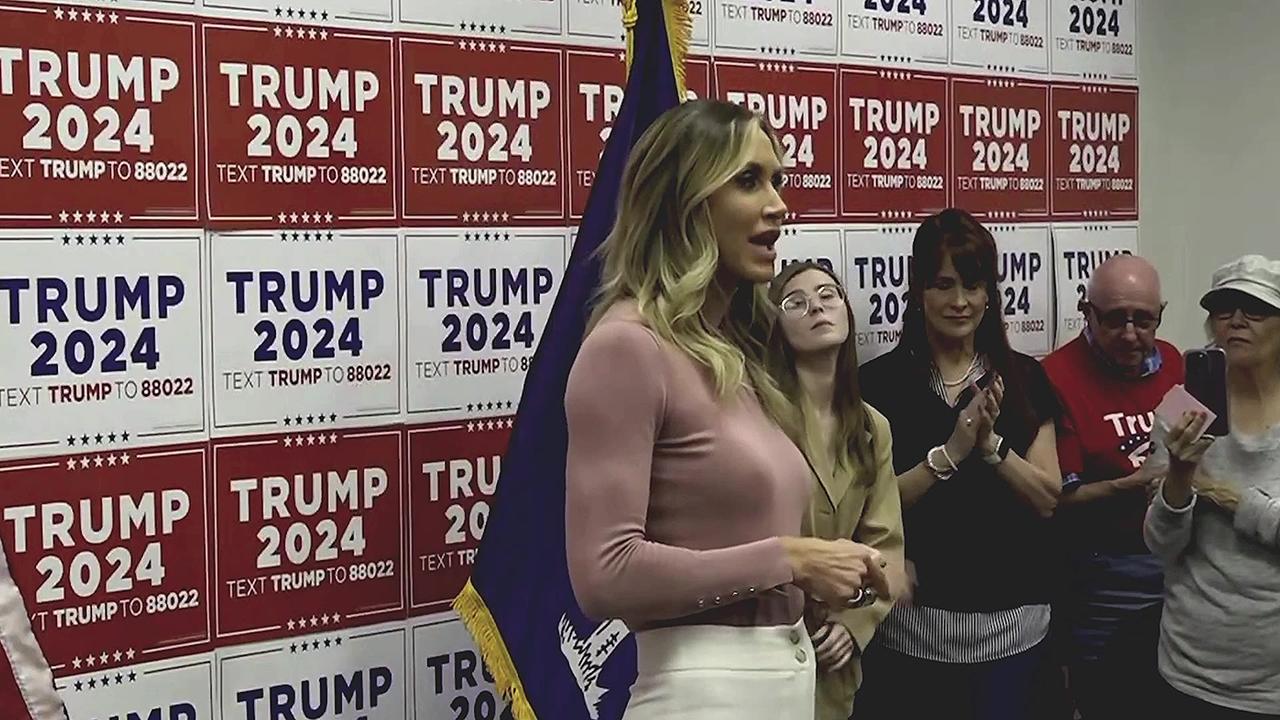 Lara Trump Speaks To Reporters and Fans in South - One News Page VIDEO