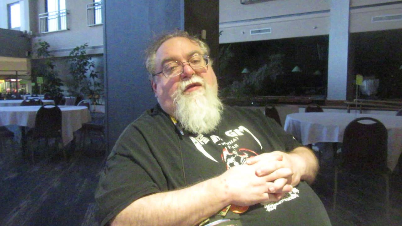 Michael before the start of Total Confusion - One News Page VIDEO