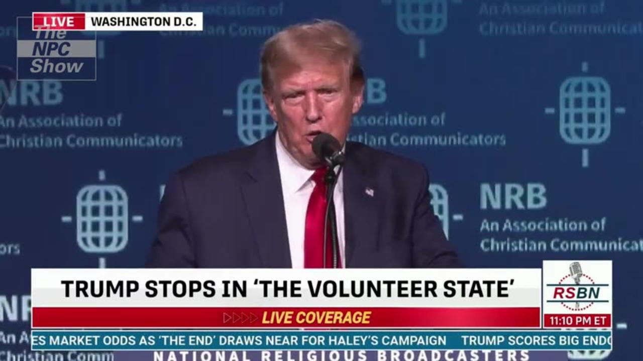 The NPC Show - LIVE: Trump Speaks Live - One News Page VIDEO