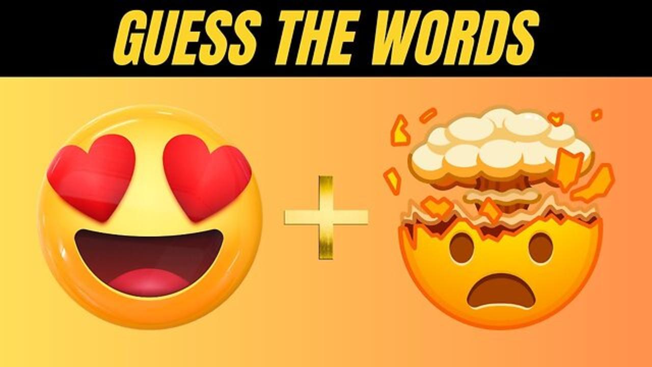 Emoji Challenge Can You Guess The Word One News Page Video