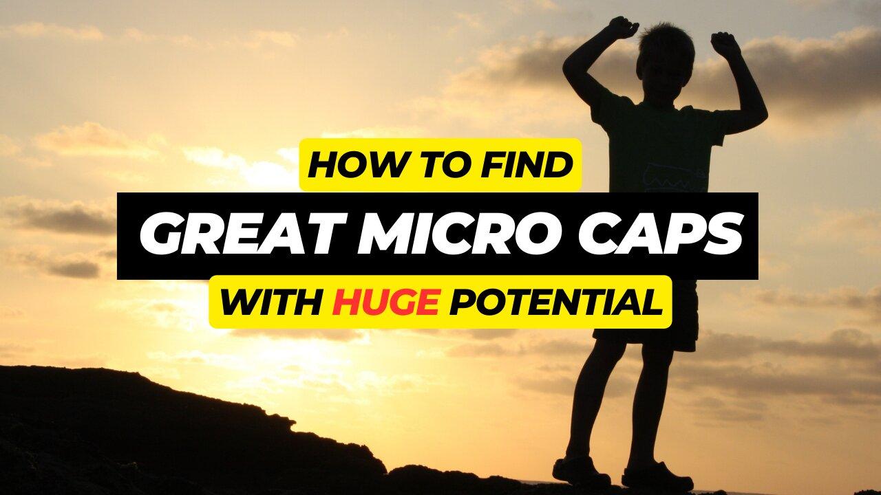 How To Find Reliable Micro Cap Stocks That Have - One News Page VIDEO