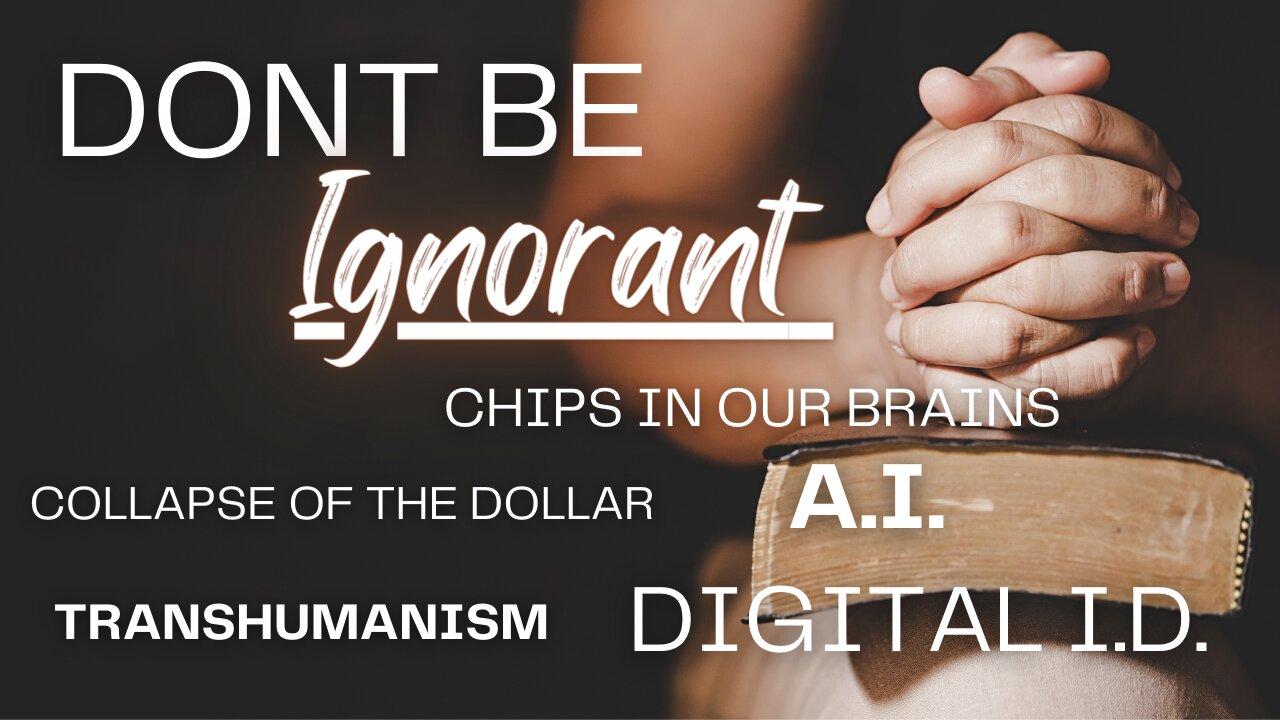 Don't be Ignorant - One News Page VIDEO