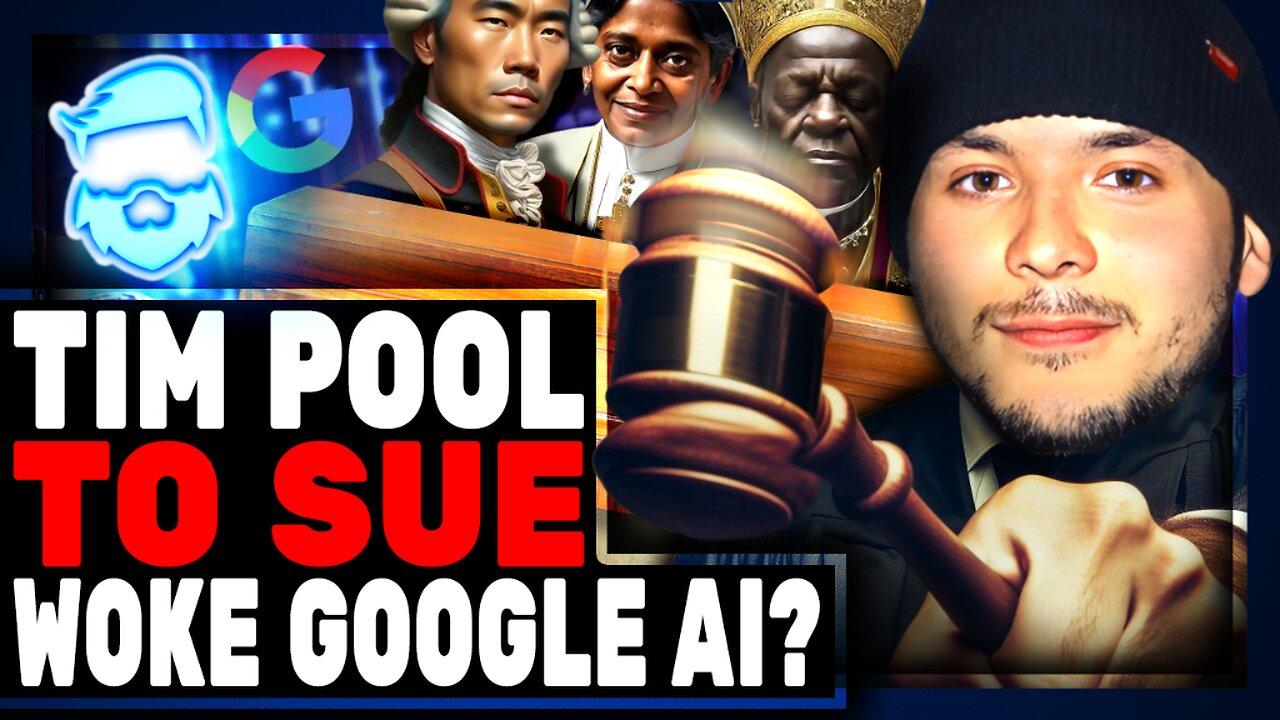 Tim Pool To SUE Google For WOKE AI Lies It - One News Page VIDEO