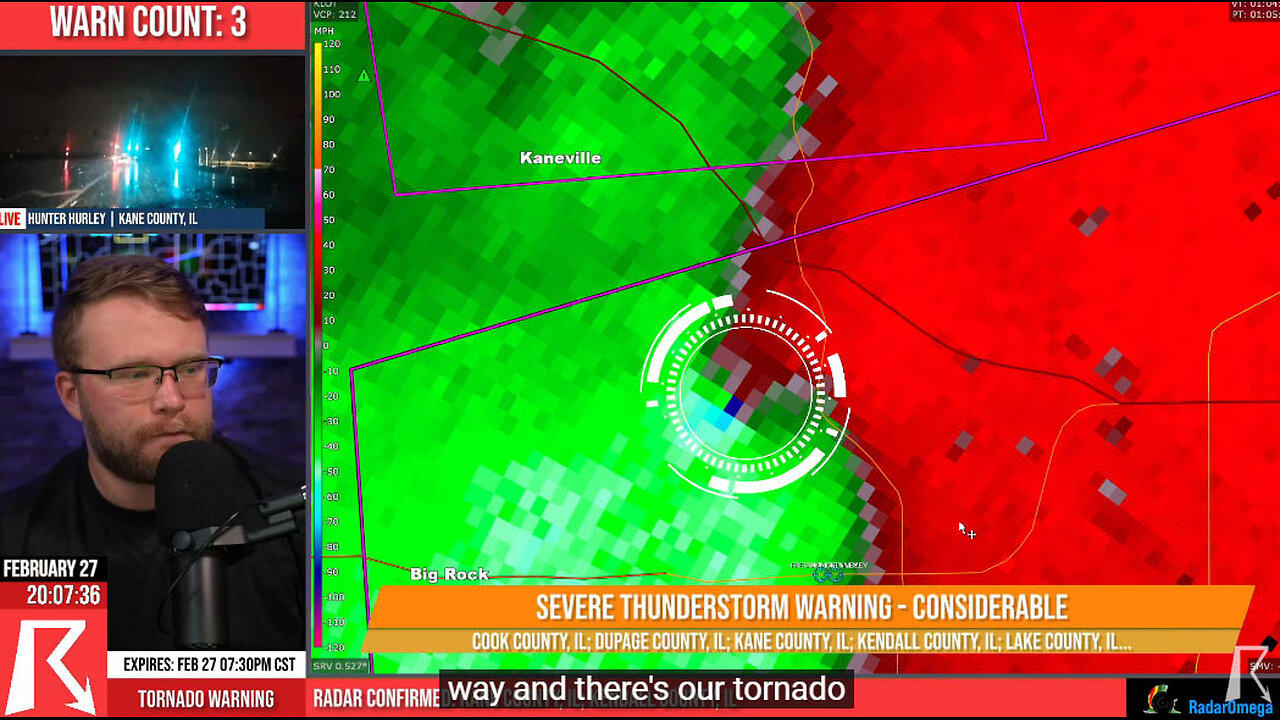 🔴LIVE - Tornado Coverage With Storm Chasers - One News Page VIDEO