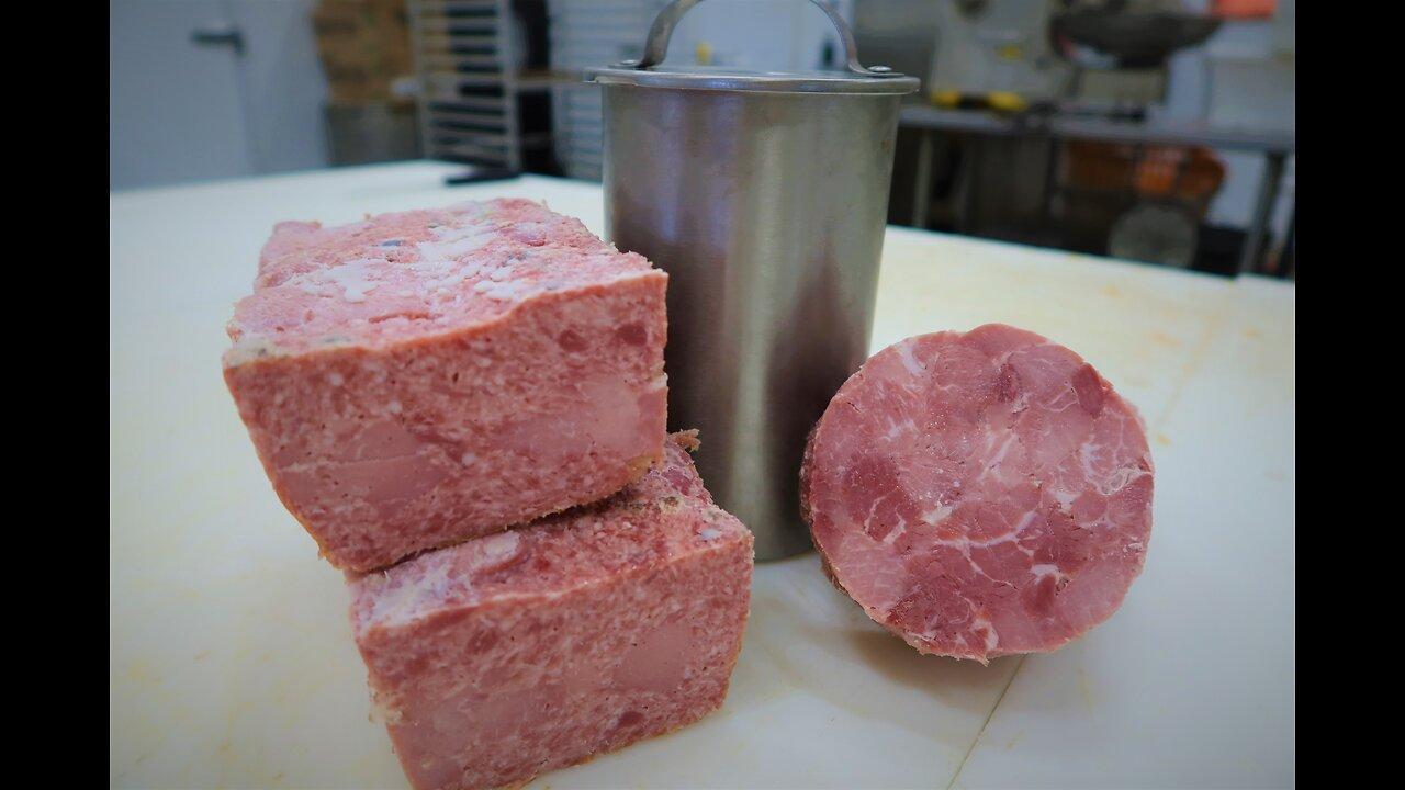 How to Make Formed Ham at Home. Cheap and Easy. - One News Page VIDEO