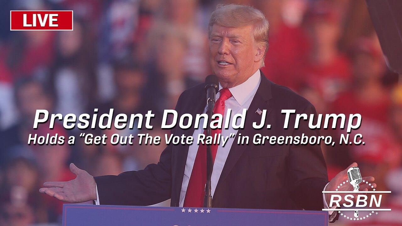 LIVE: Trump Holds a “Get Out The Vote Rally” - One News Page VIDEO