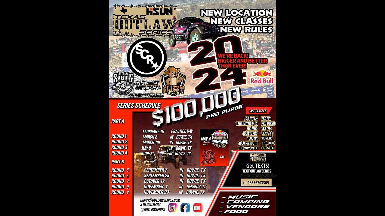 Rd.1 SXS Racing - Texas Outlaw Series - One News Page VIDEO
