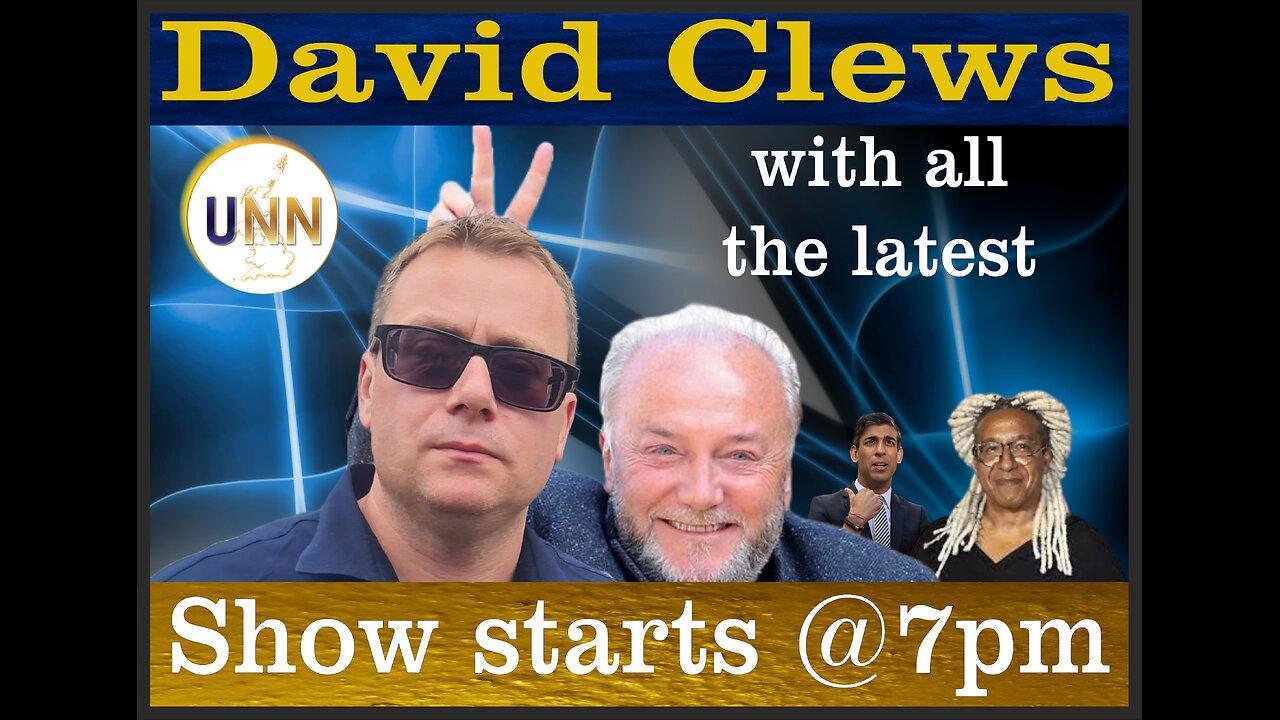 David Clews Saturday Night Livestream - One News Page VIDEO