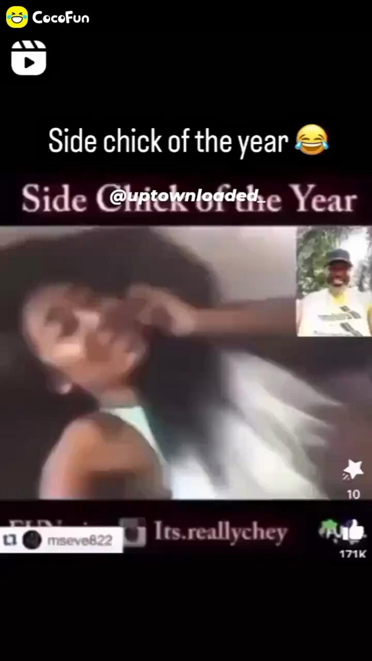 Side chick of the year - One News Page VIDEO