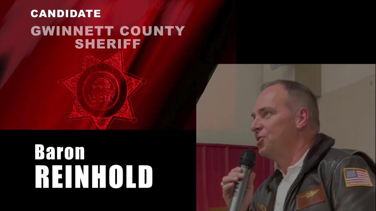Baron Reinhold for Gwinnett County Sheriff - One News Page VIDEO
