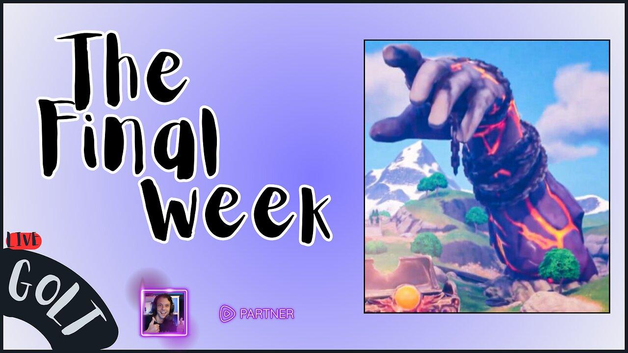 The Final Week of Chapter 5 Season 1 | FORTNITE - One News Page VIDEO