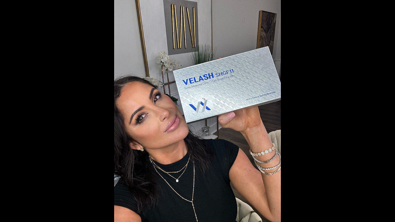 LIVE VELASH Scalp Hair 11 Cell Growth Factors | - One News Page VIDEO