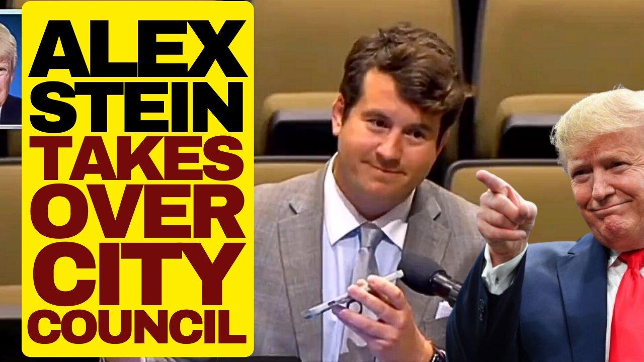 Alex Stein And Trump Take Over City Council - One News Page VIDEO