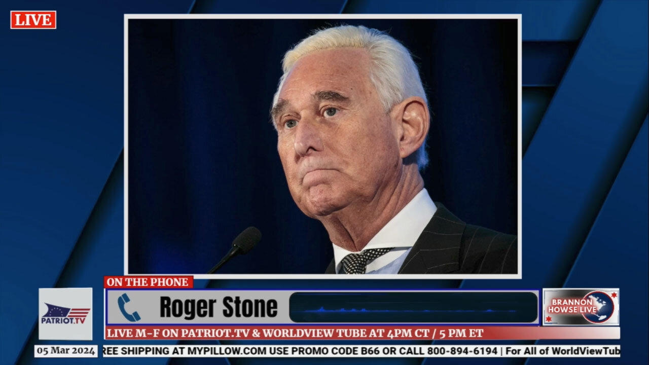Brannon Howse Live Joined By Roger Stone - One News Page VIDEO