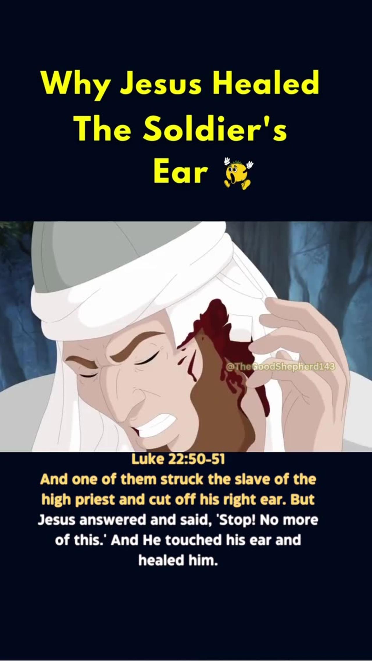 WHY JESUS HEALED THE EAR - One News Page VIDEO
