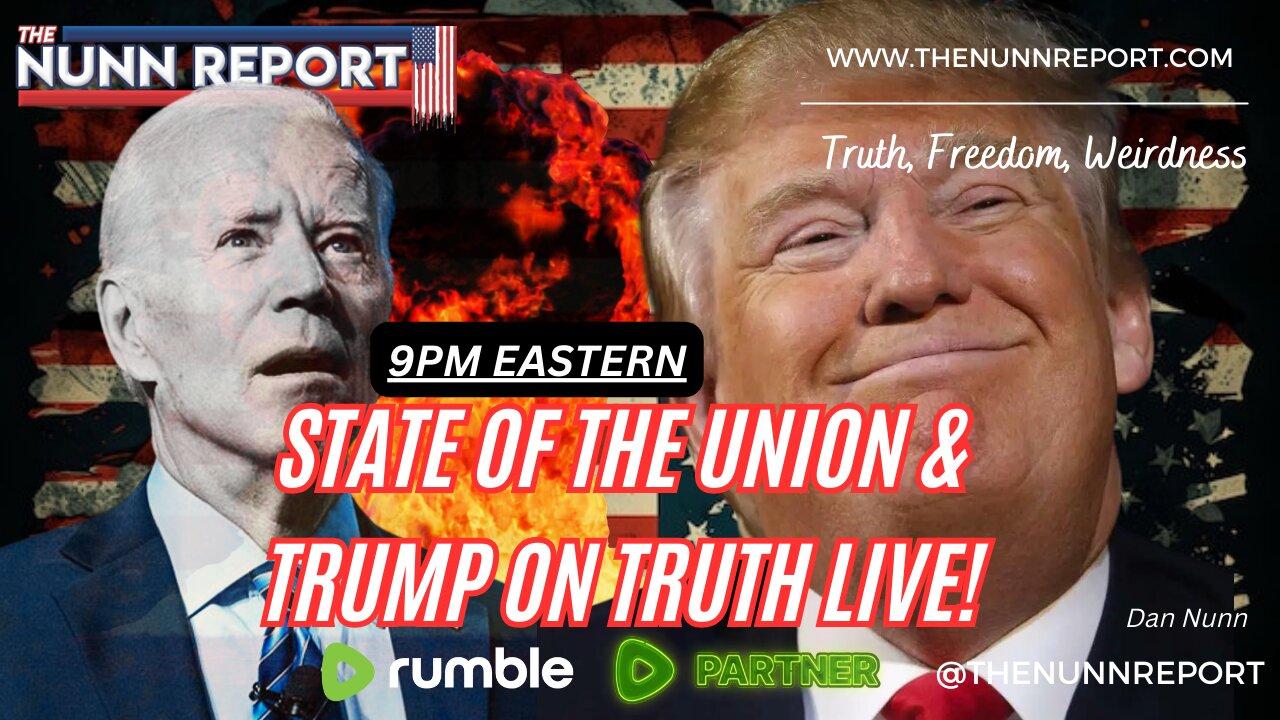 State of The Union & Trump LIVE on Truth! - - One News Page VIDEO