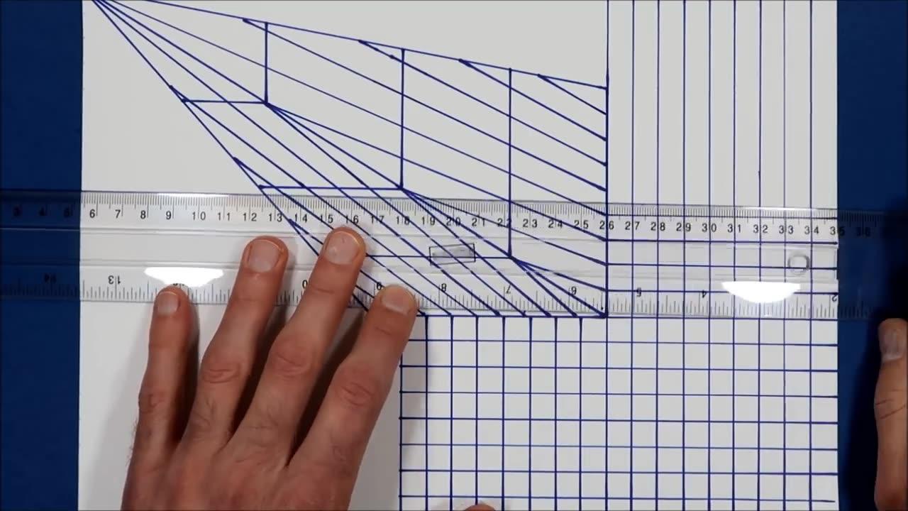 3D Trick Art on Line Paper Floating Pyramid - One News Page VIDEO