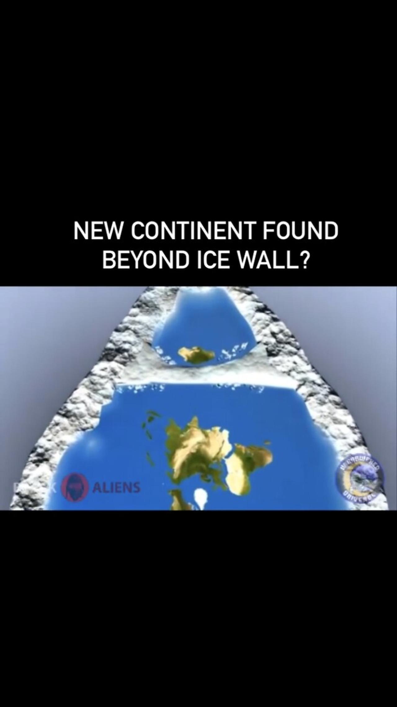 NEW CONTINENT BEHIND THE ICE WALL - One News Page VIDEO