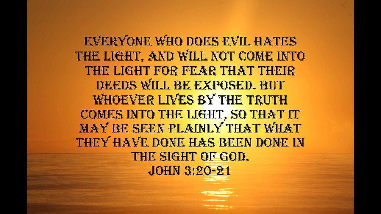 The Light Exposes The Deeds Of Darkness - One News Page VIDEO