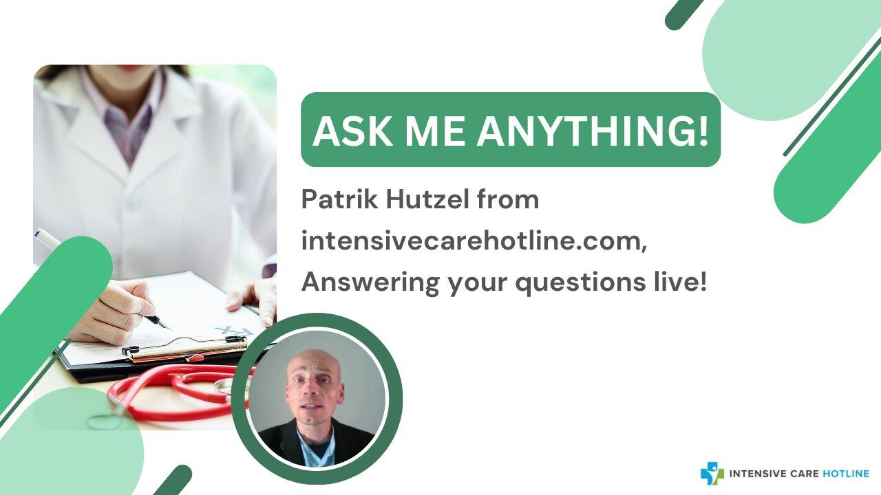 Ask me Anything! Patrik Hutzel from - One News Page VIDEO