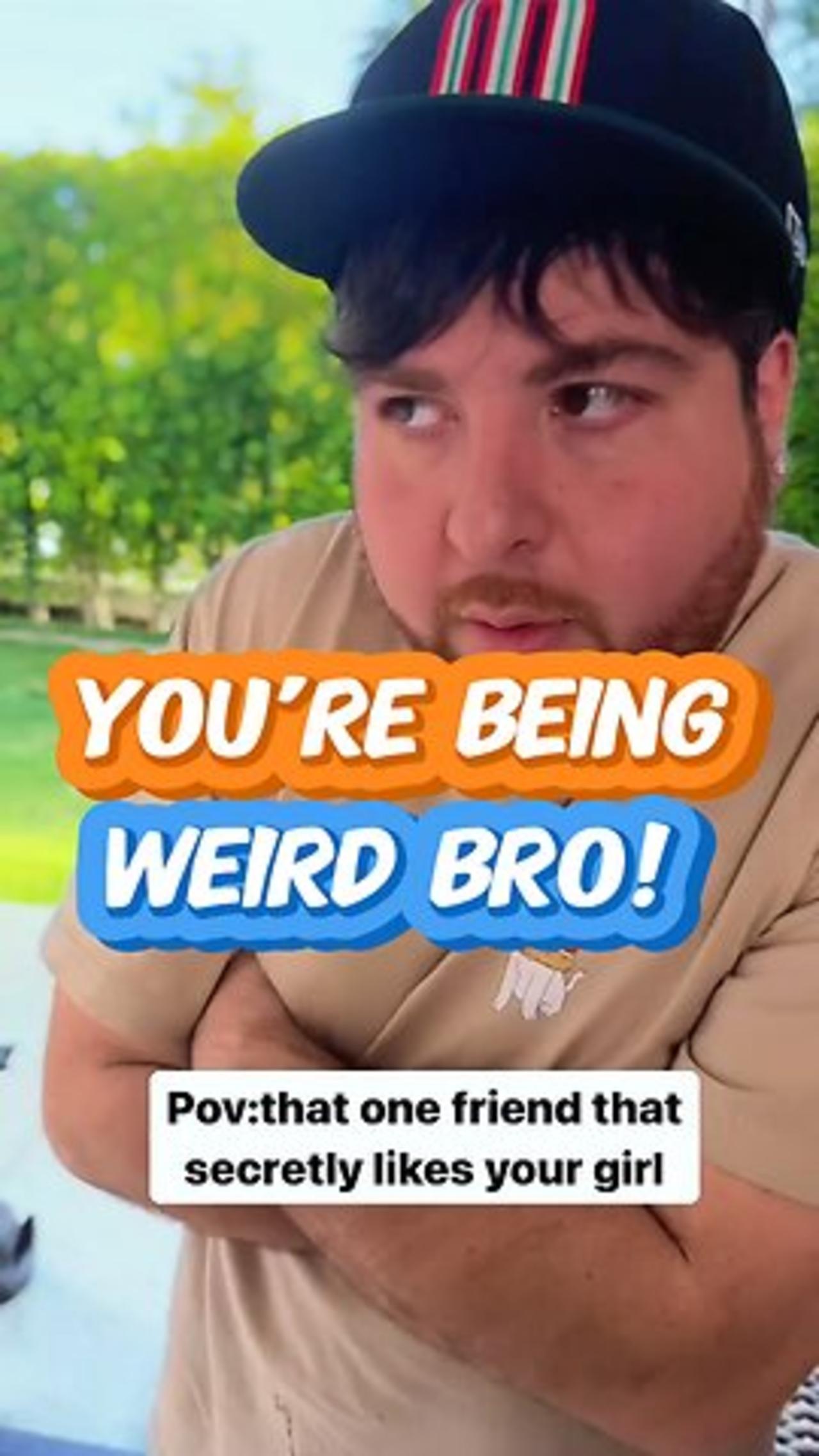 You’re Being Weird Bro #comedy #eloypezedits - One News Page VIDEO