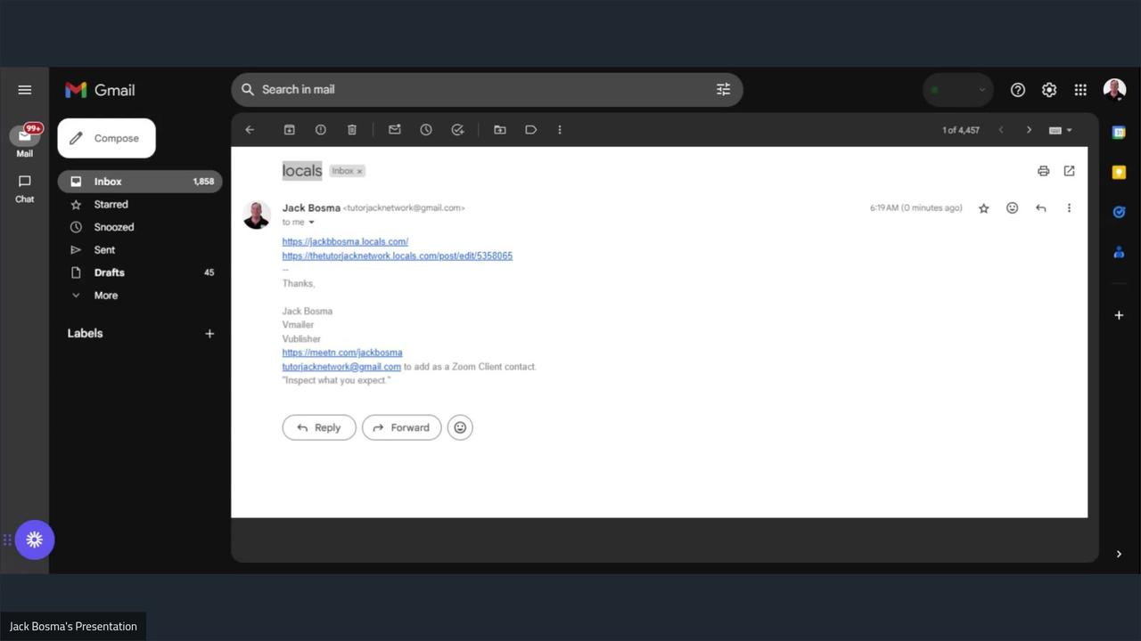 Talk With Jack - No Other Channel Creator/Host - One News Page VIDEO